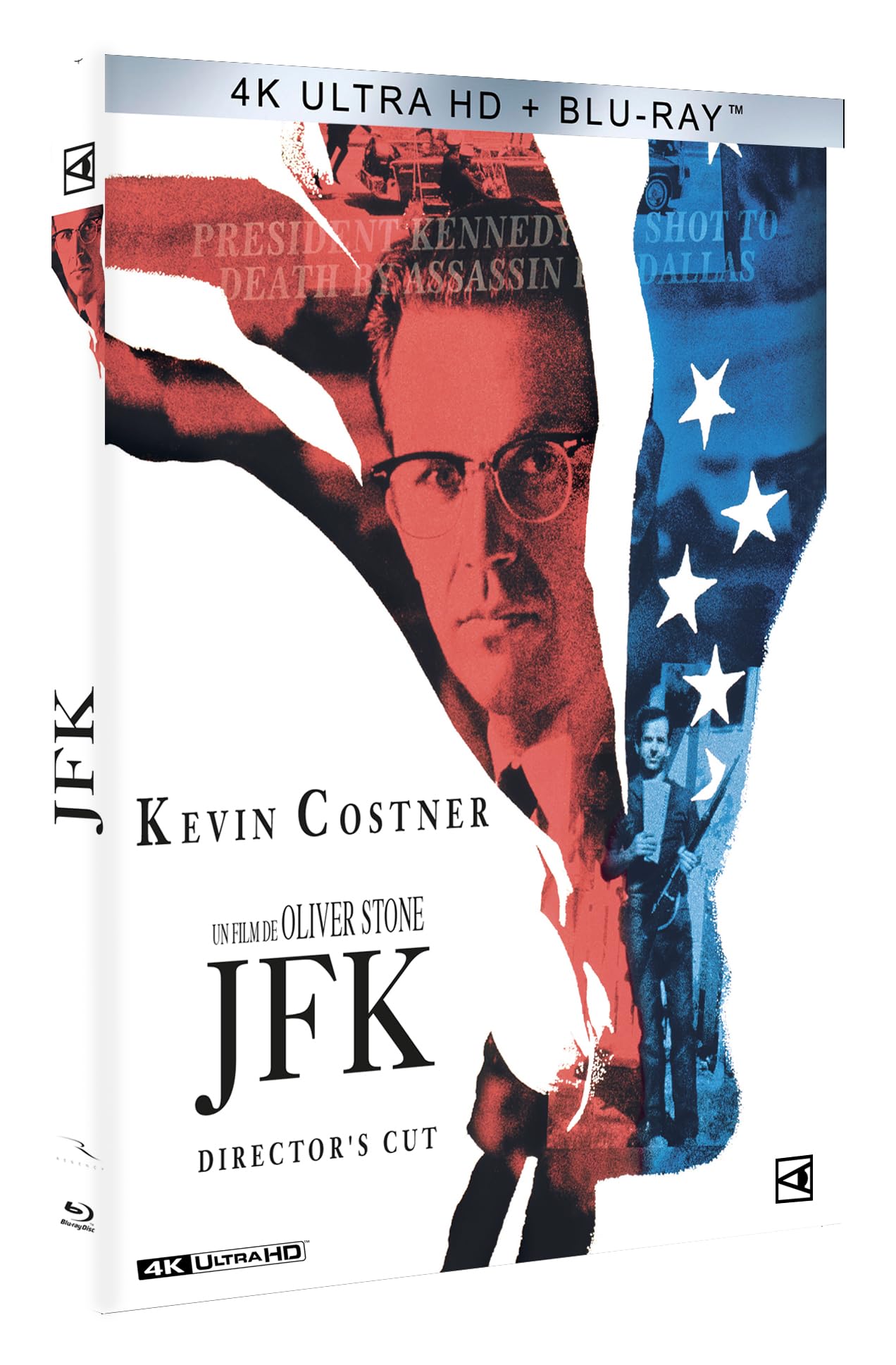 JFK [4K Ultra HD + Blu-Ray-Director's Cut]: DVD et Blu-ray : Amazon.fr