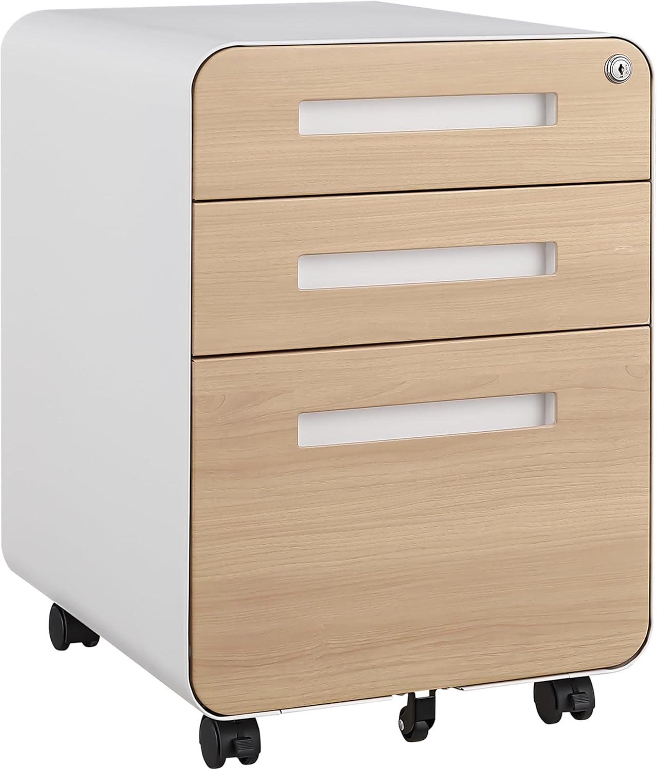 Amazon.com: CuisinSmart 3 Drawer Mobile File Cabinet with Lock, Small ...