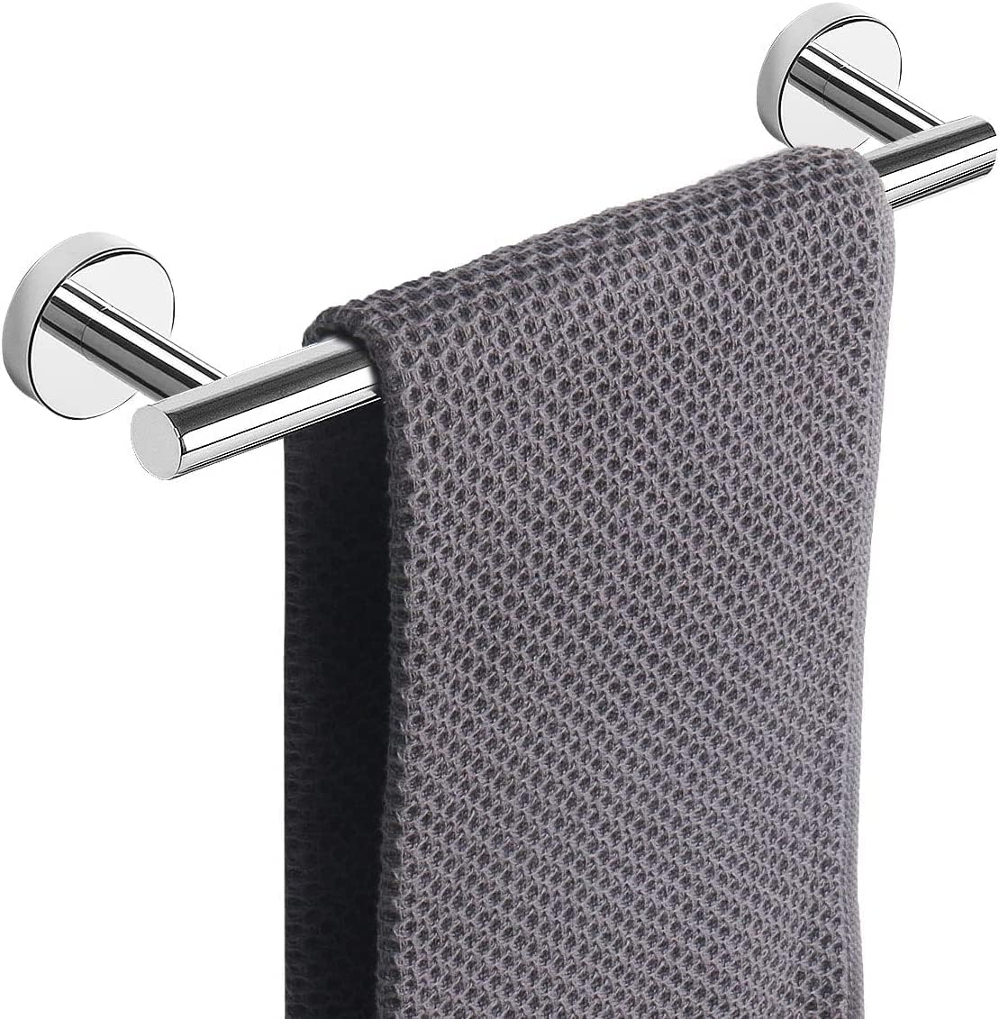 YUET Towel Rail 23CM Chrome Hand Towel Holder Bar Bathroom Holders For ...
