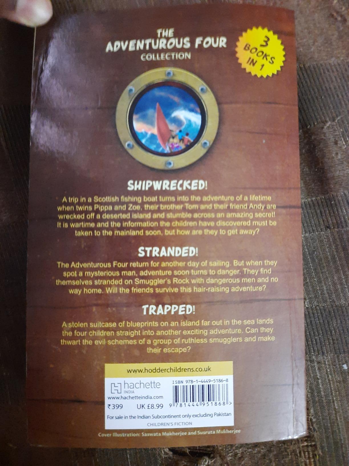 THE ADVENTUROUS FOUR COLLECTION: SHIPWRECKED! STRANDED! TRAPPED ...
