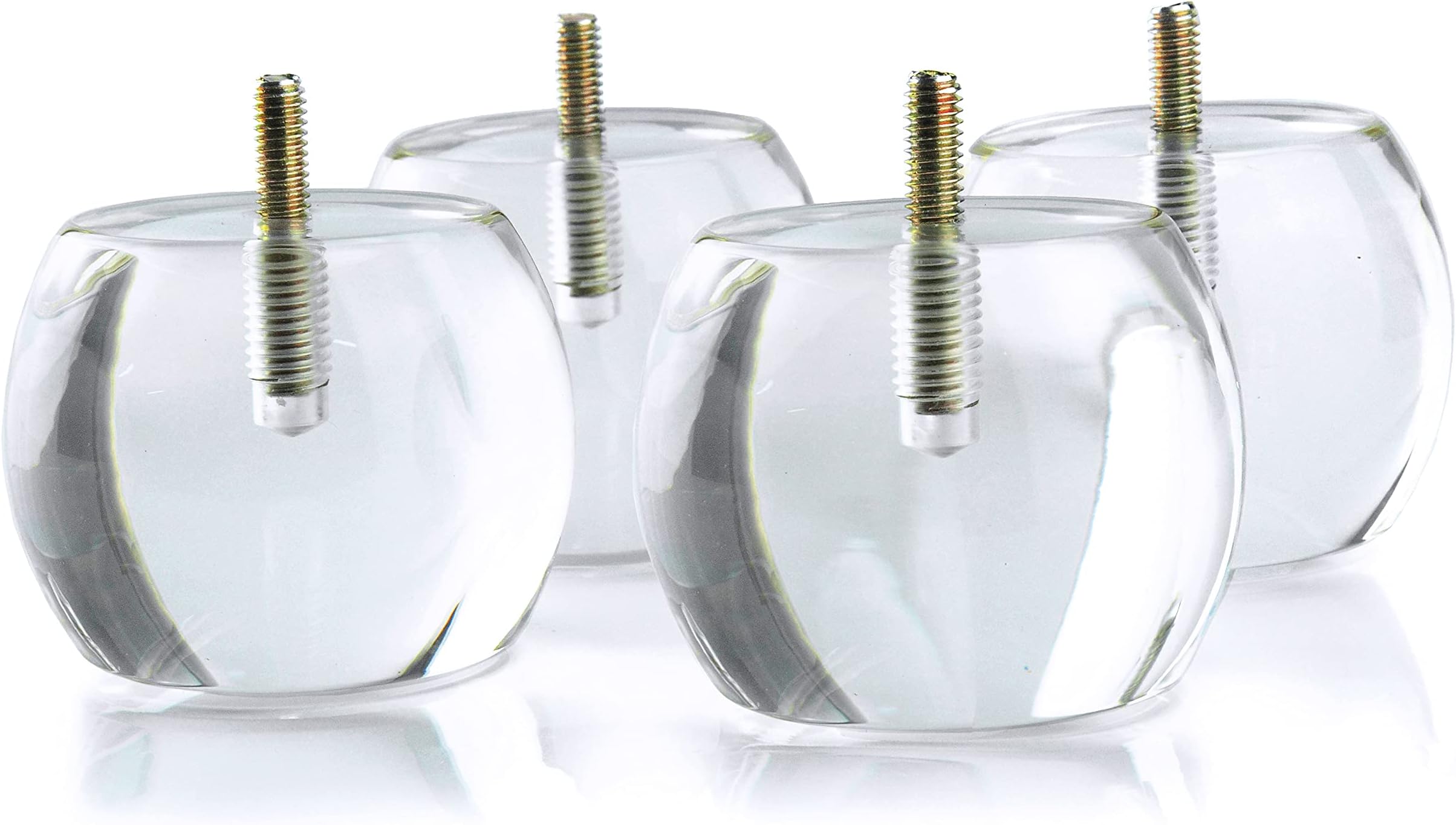 Amazon.com: Alpha Furnishings Large Modern Clear Acrylic Furniture Legs ...