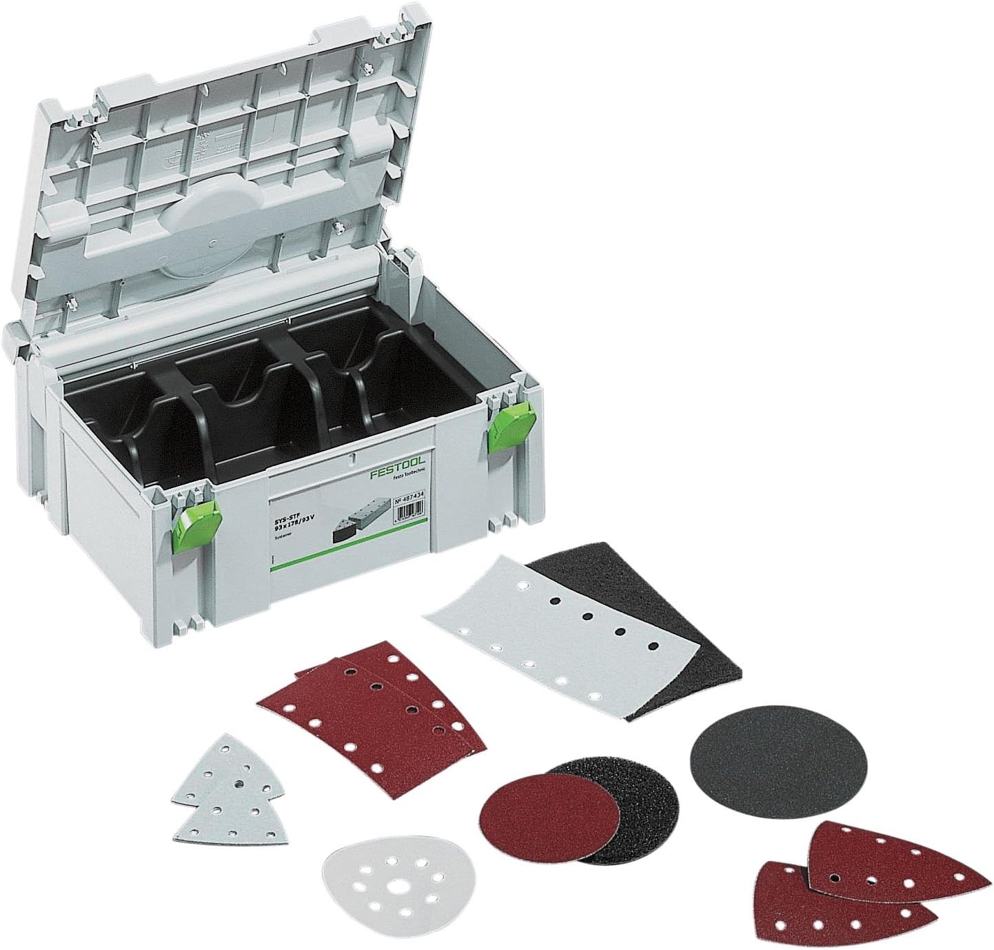 Amazon | Festool 487432 インサート付きシニス材 RAS 115 Abrasives用 | ツールチェスト