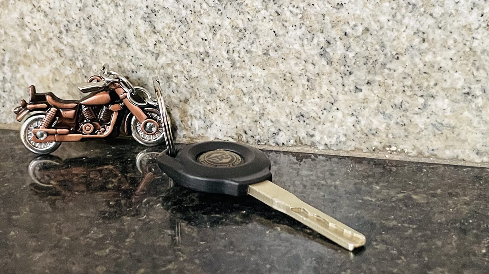 VB Retail Copper Royal Bullet Bike Keychains, Copper : Amazon.in: Fashion