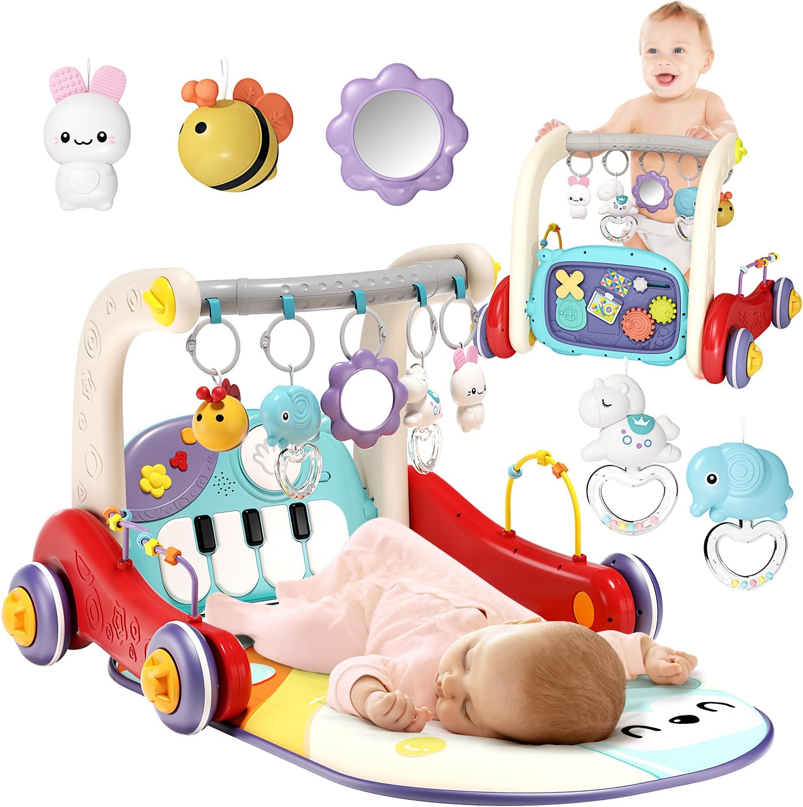 Amazon.com : Tiny Love 4-in-1 Here I Grow Mobile Activity Center ...