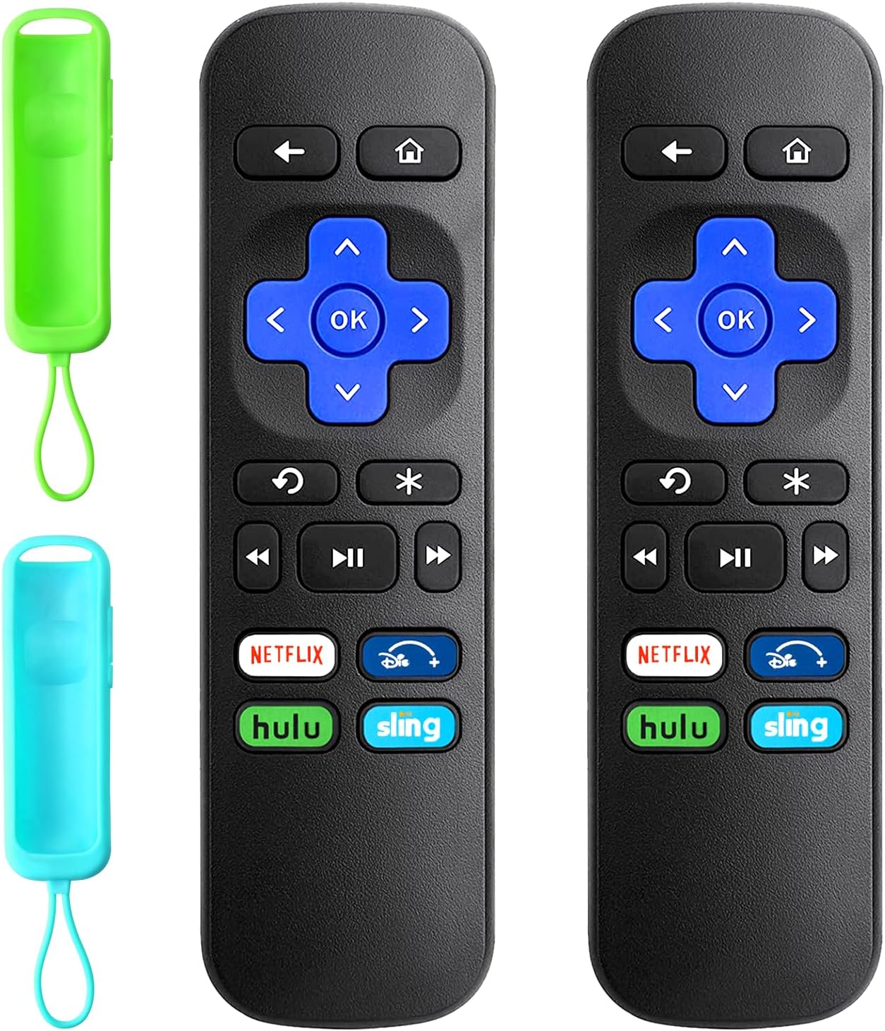 Amazon.com: Smartby Roku Remote Control for Roku 1, Roku 2, Roku 3 ...
