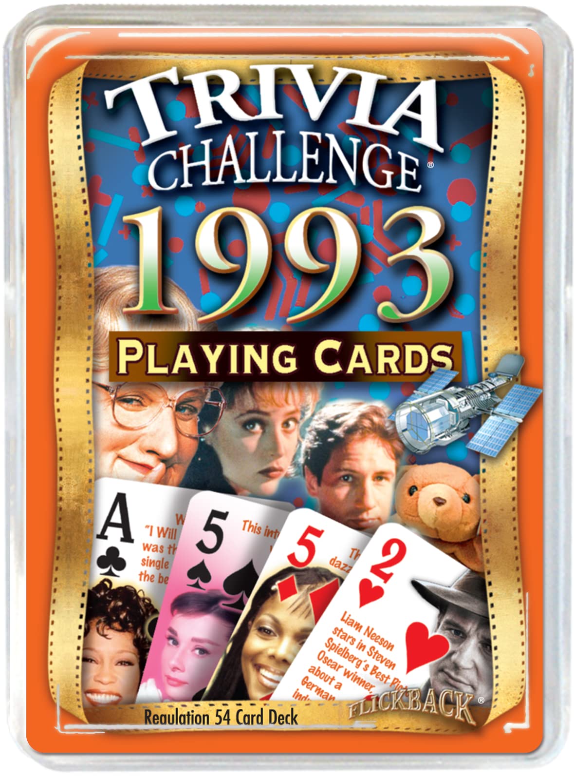 Amazon.com: Flickback 1993 Trivia Playing Cards: 30th Birthday or ...