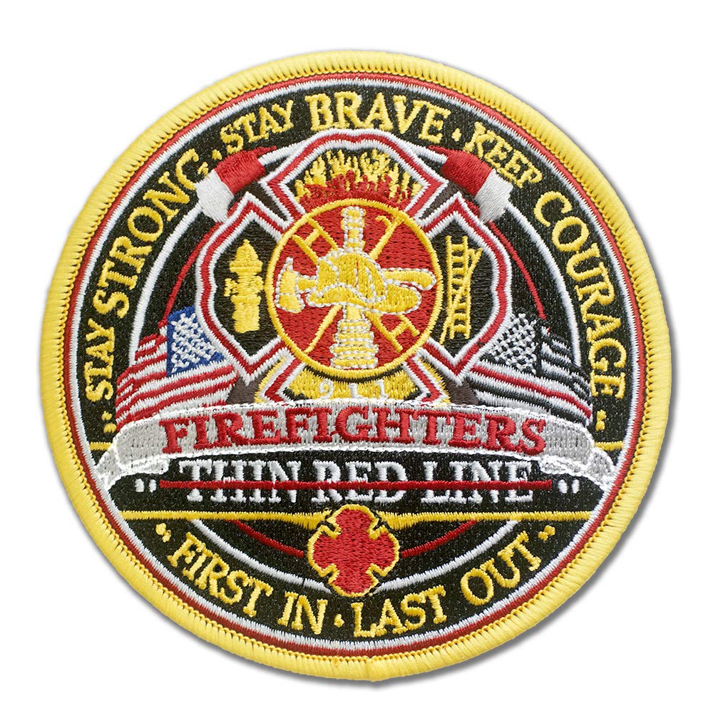 Amazon.com: Thin Red Line Patch : Clothing, Shoes & Jewelry