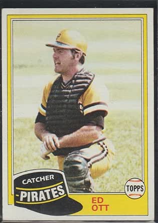 1981 Topps Ed Ott Pirates Baseball Card #246 at Amazon's Sports ...