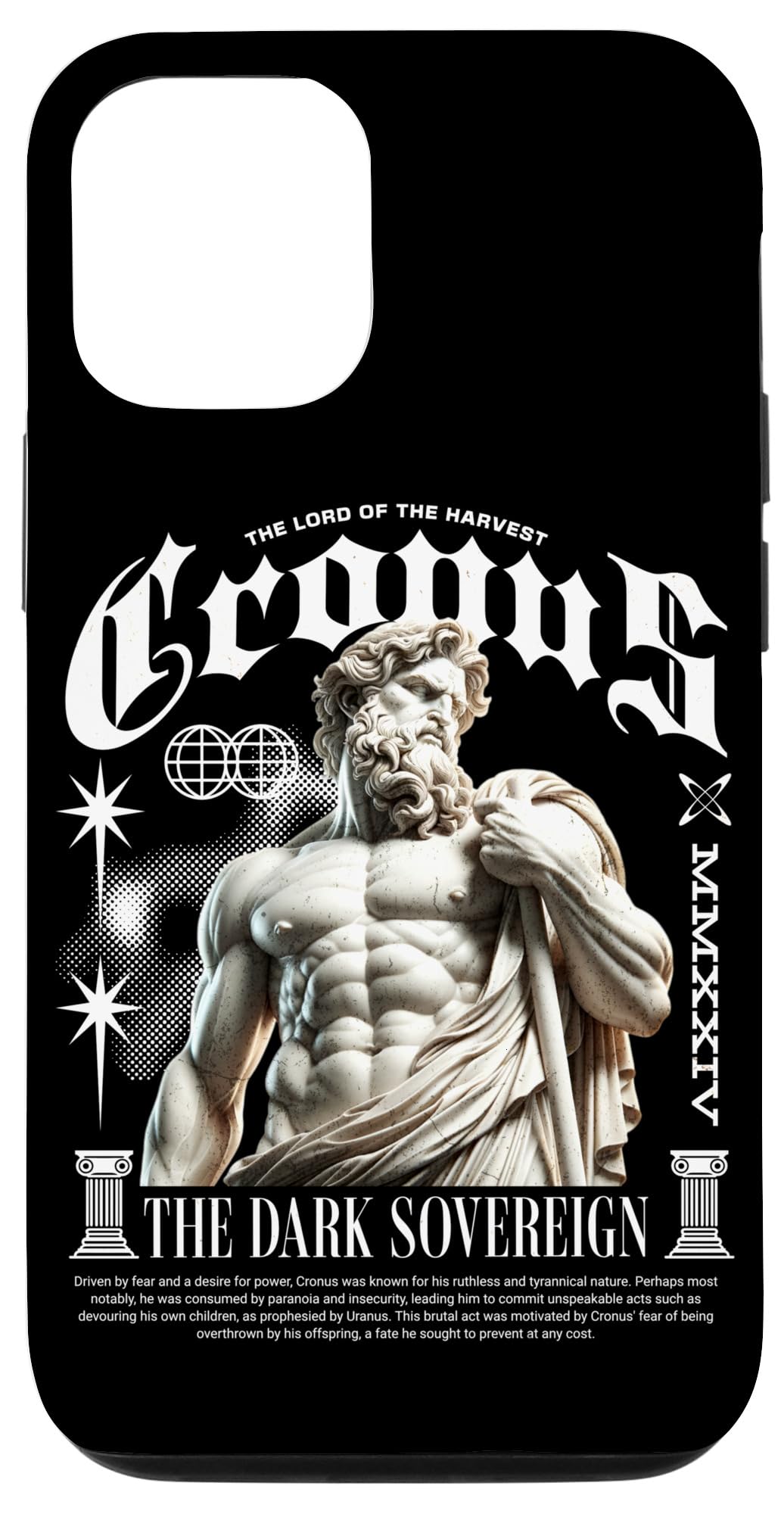 iPhone 15 Greek God Kronos x Cronus x Father of Zeus Streetwear Case ...