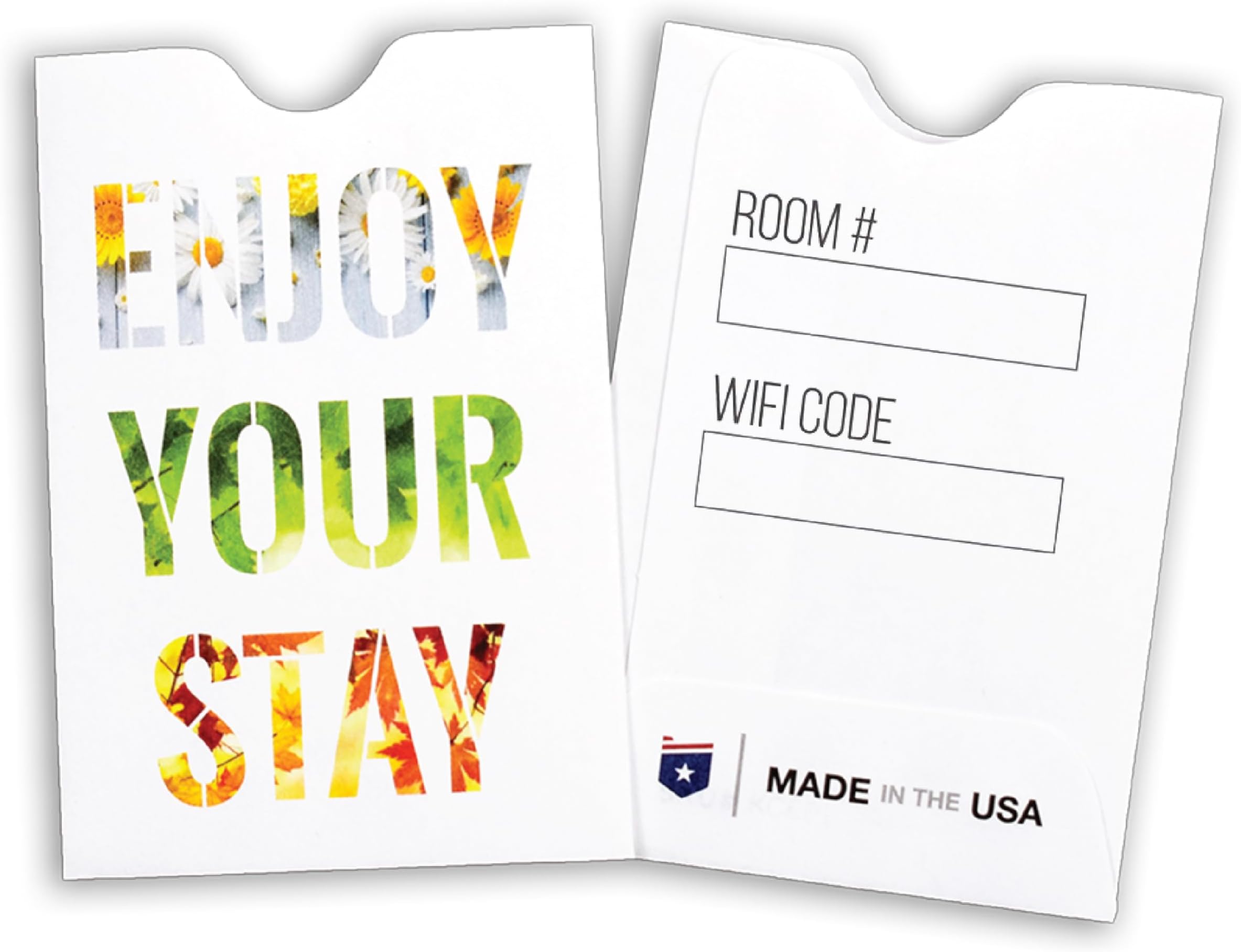 Amazon.com : 500 Pcs Hotel Key Card Envelope Key Card Holder Sleeves ...