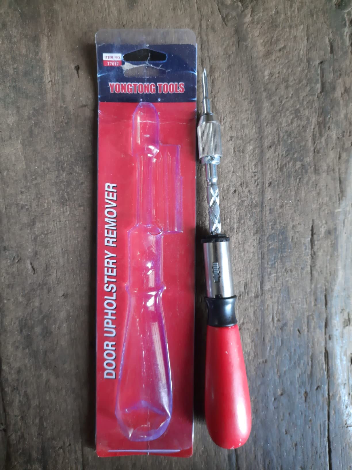 AASONS Push Pull Ratchet Type Screwdriver Semi Automatic Wooden Handle ...