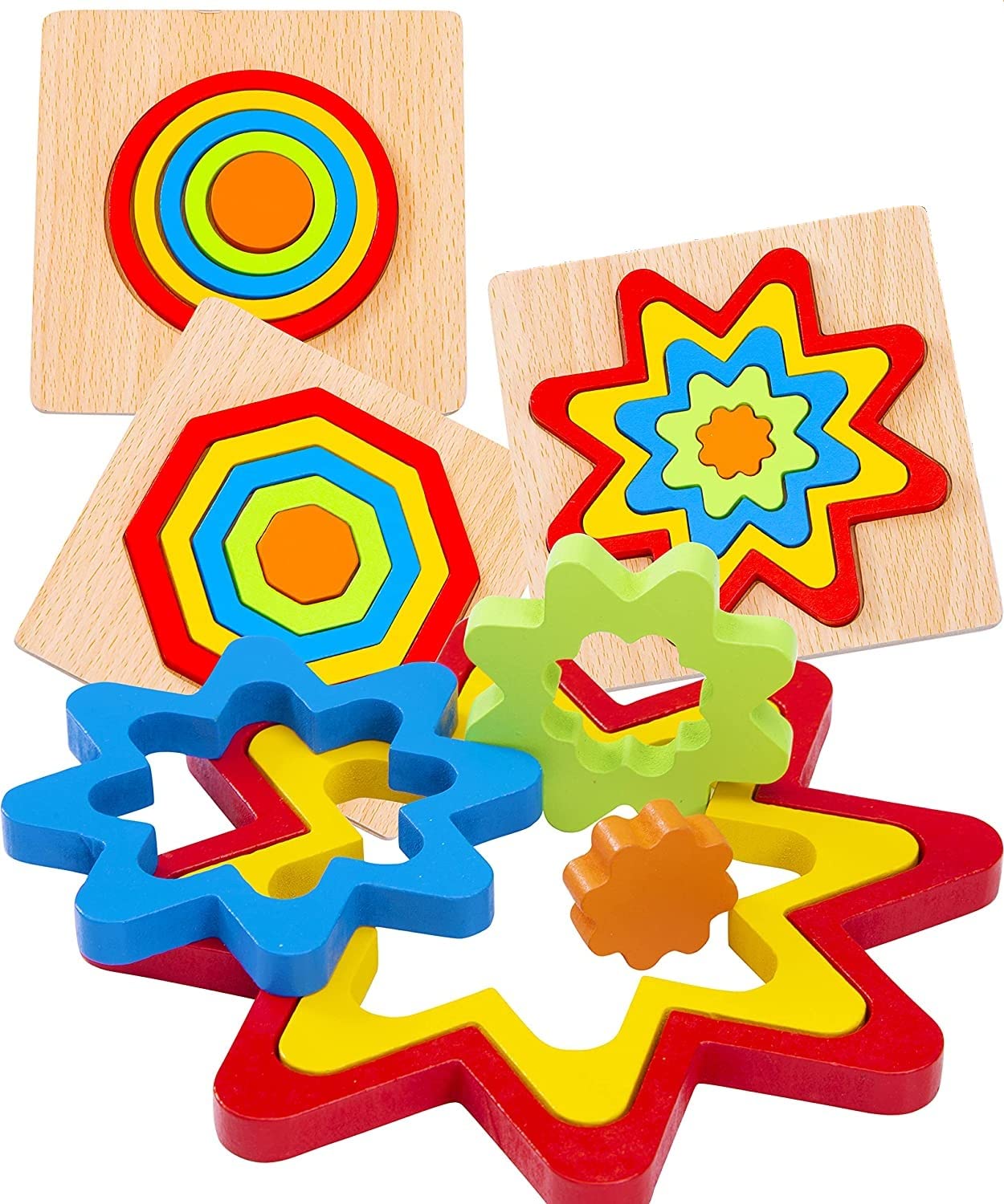 Wooden Puzzles Colourful Shape Puzzles For Kids 3 Pcs Wooden Puzzles wooden-puzzles-colourful-shape-puzzles-for-kids-3-pcs-wooden-puzzles