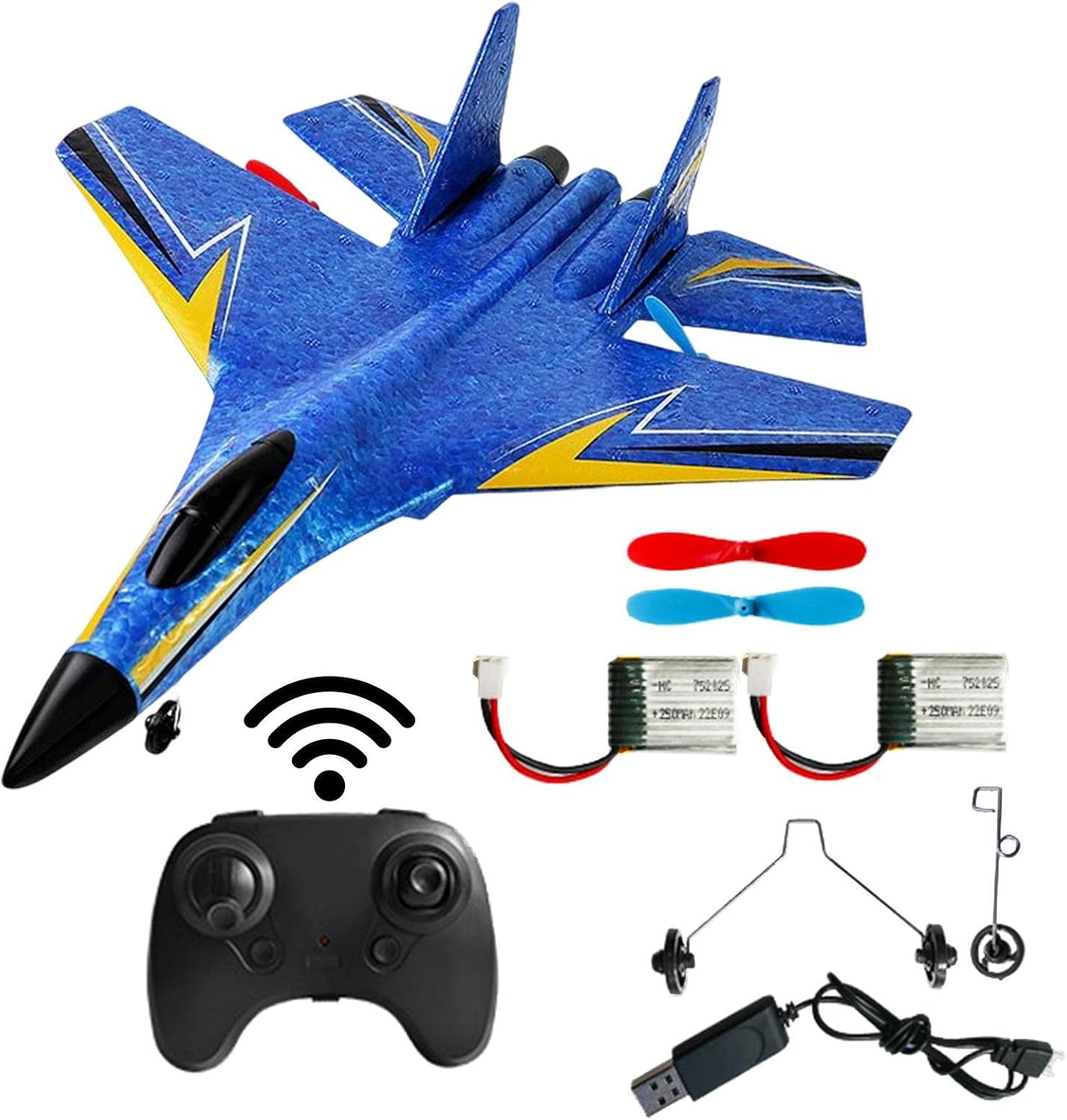 WIGOR Aviones Planeadores RC, Avión De Combate De Control Remoto ...