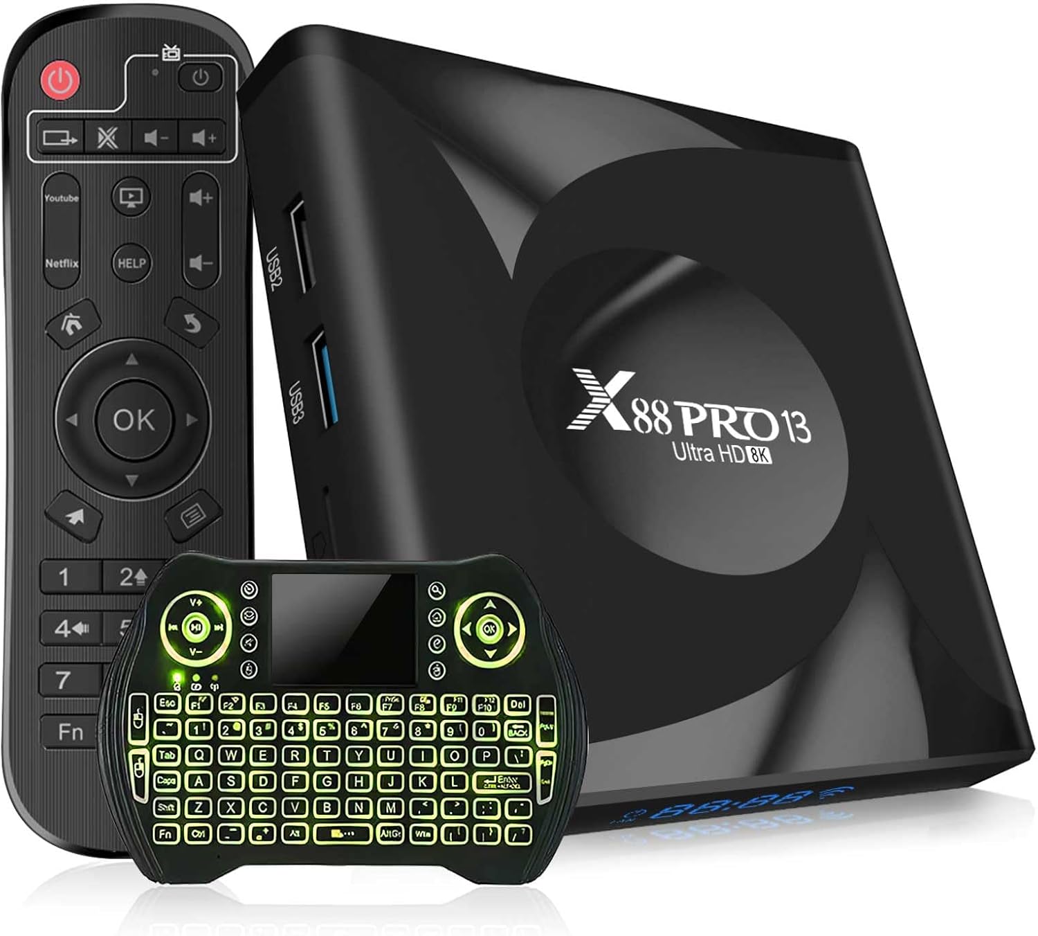 Android TV Box 2024, Android Box 13.0 OS 4GB RAM 32GB ROM, RK3528 Quad ...