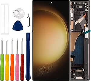 Amazon.com: [Supports Fingerprints] Duotipa New OLED Display for Galaxy S23 Ultra SM-S918U ...