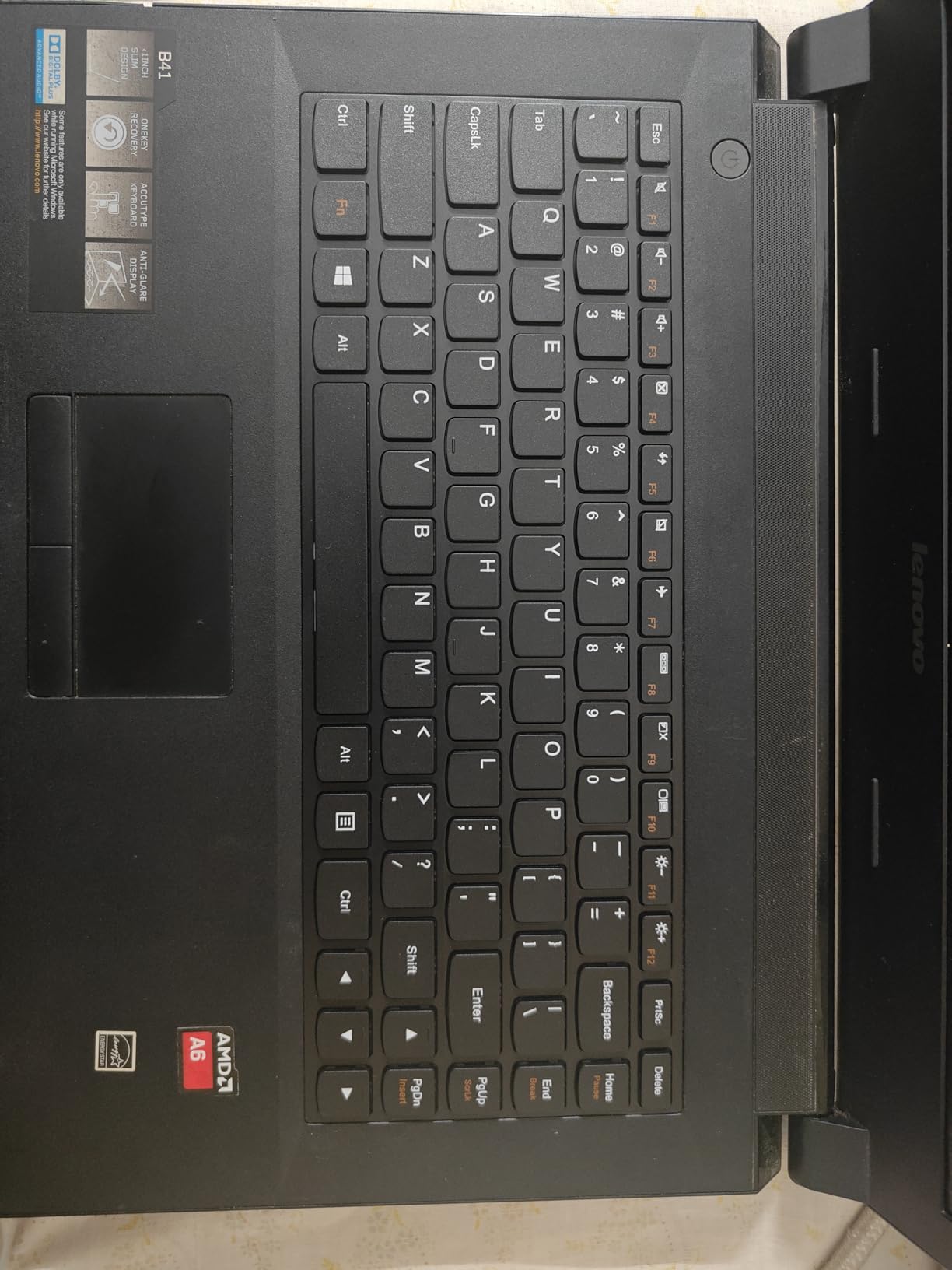 Wefly Laptop Keyboard Compatible for Lenovo B41-30, B41-35, B41-35AT ...