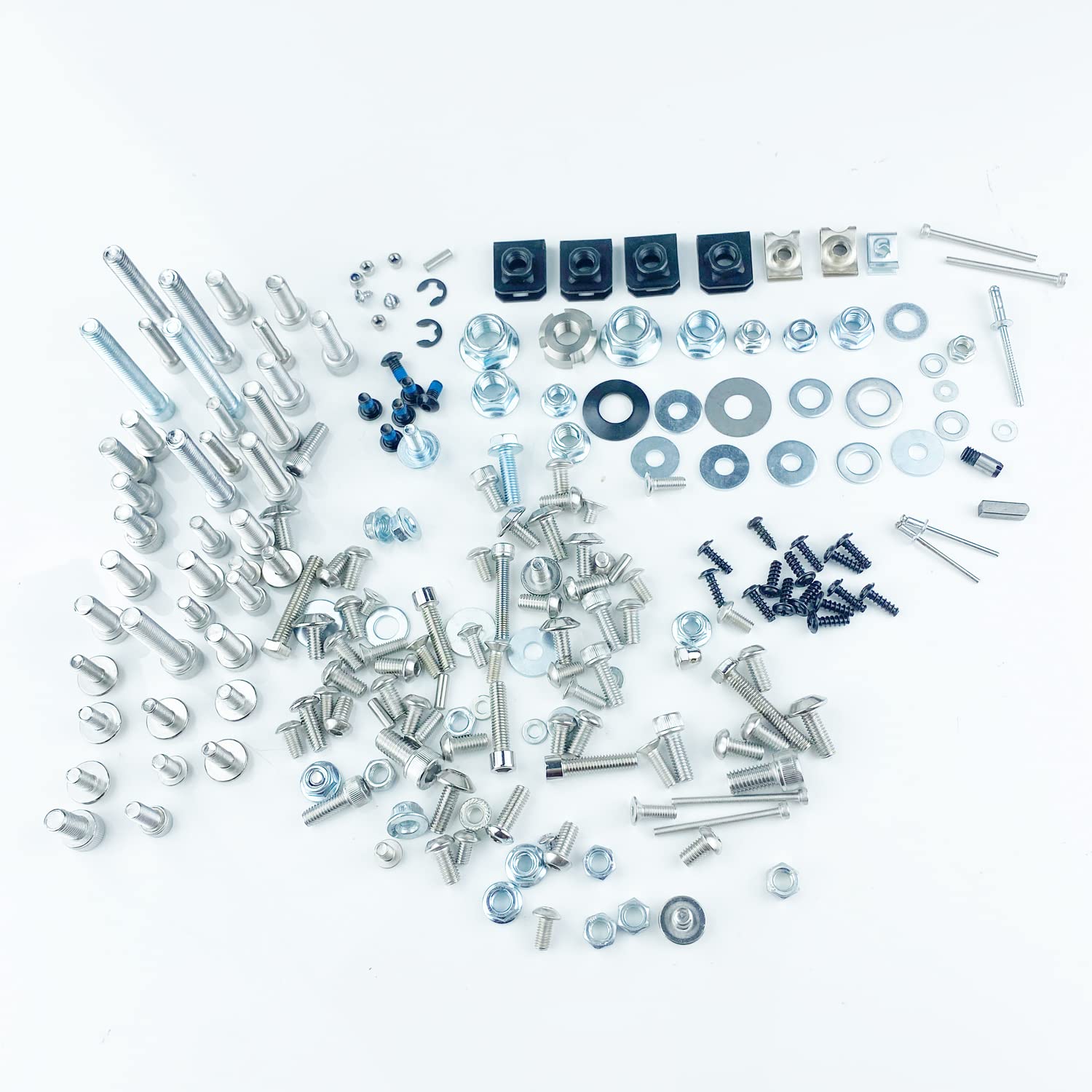 Amazon.com: Adsspro Motorcycle Fairing Bolts Kit Bodywork Screws Screw ...