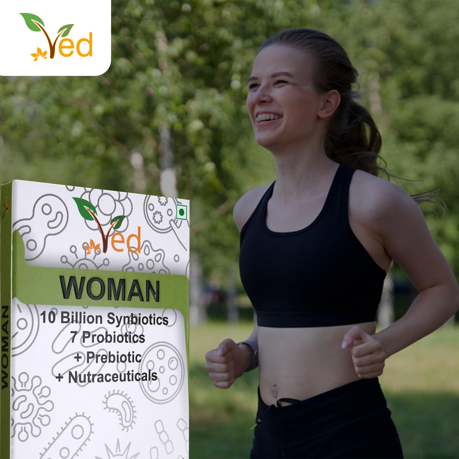 Snapklik.com : Ved Woman Probiotics And Prebiotics - 10 Billion CFU ...