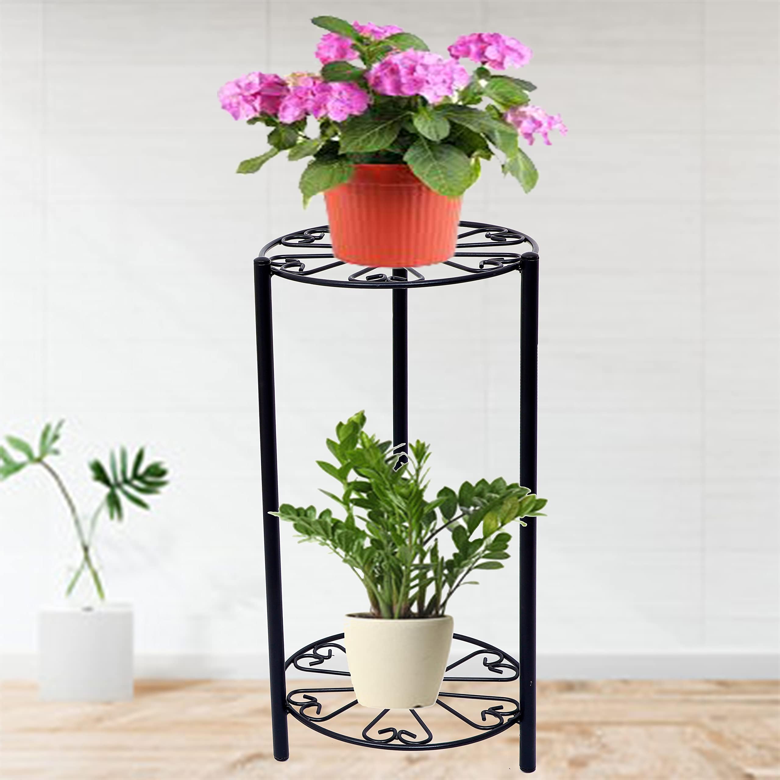 GIG Handicrafts Modern Style Iron Pot Stand Large with Metal Pot Plant ...