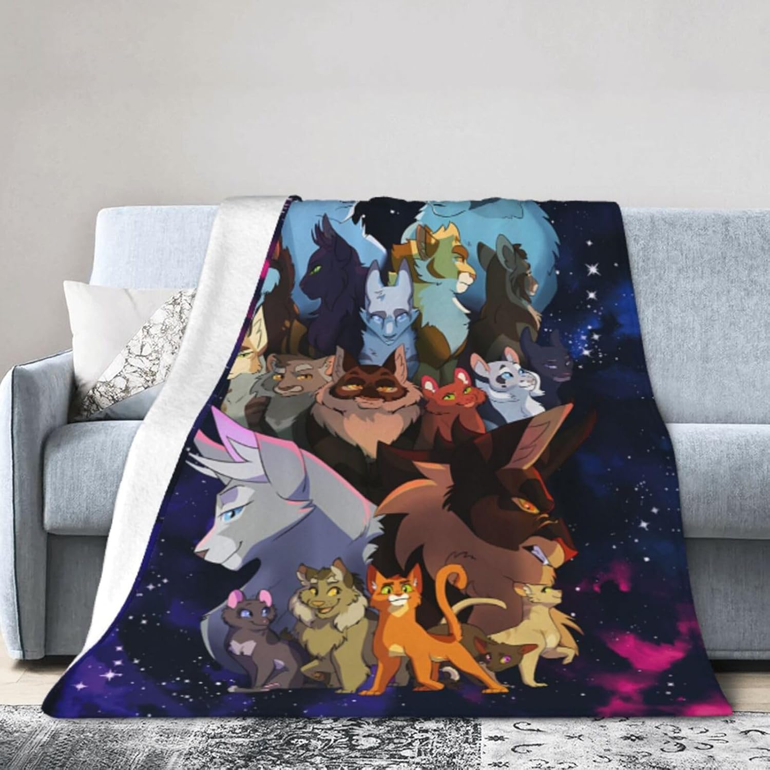 Amazon.com: Cat Blanket for Women Girls Goys Pet Kids Soft Warm Cozy ...