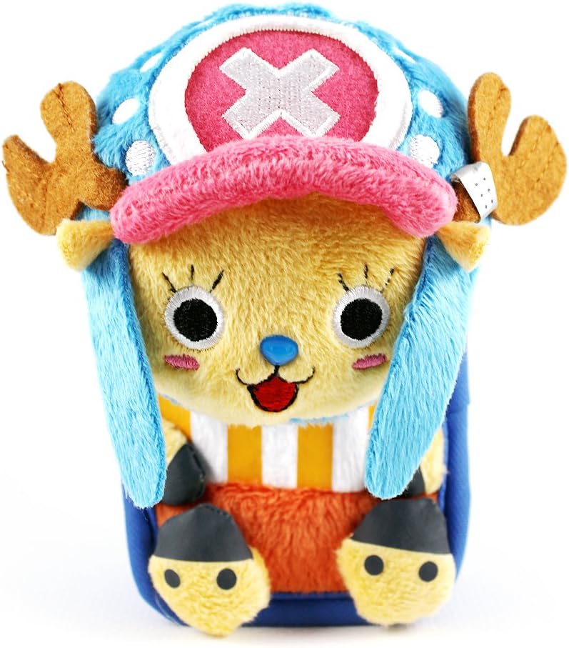 Amazon.com: One Piece - Chopper Plush Case Pouch With Key Holder Type B ...