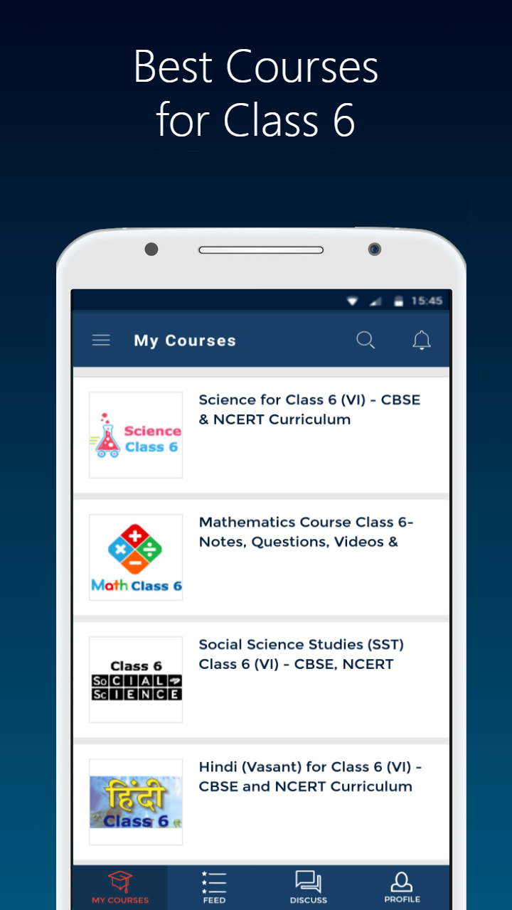 Class 6 App CBSE NCERT Science Maths English Hindi - App on Amazon Appstore