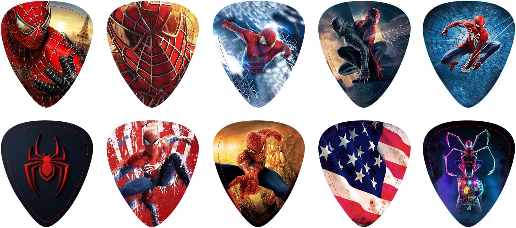 Amazon.com: Best Acoustic Guitar Picks, SuperHero Characters, Custom ...