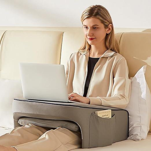 Amazon.com: cooloo8 Laptop Pillow,Reading Pillow for Lap,Bed Laptop ...