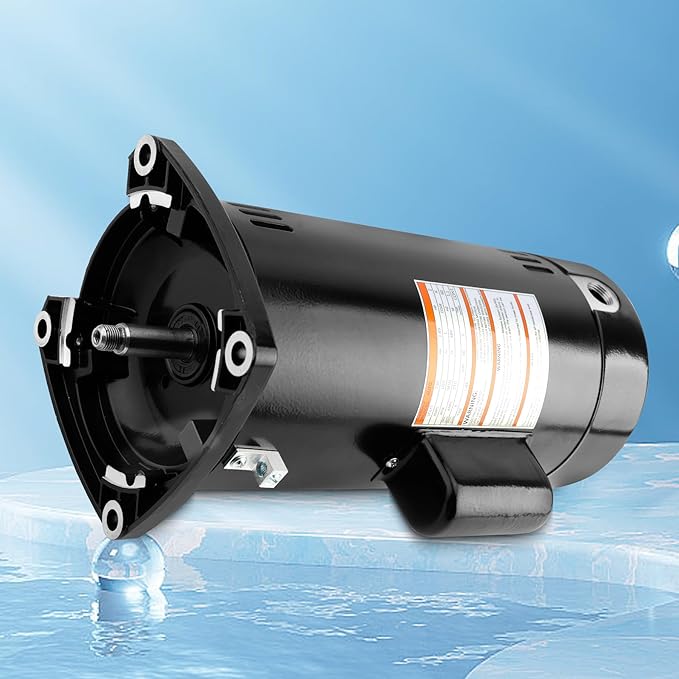 Amazon.com : USQ1202 2HP Pool Pump Motor 48Y Frame, 230V, 3450 RPM ...