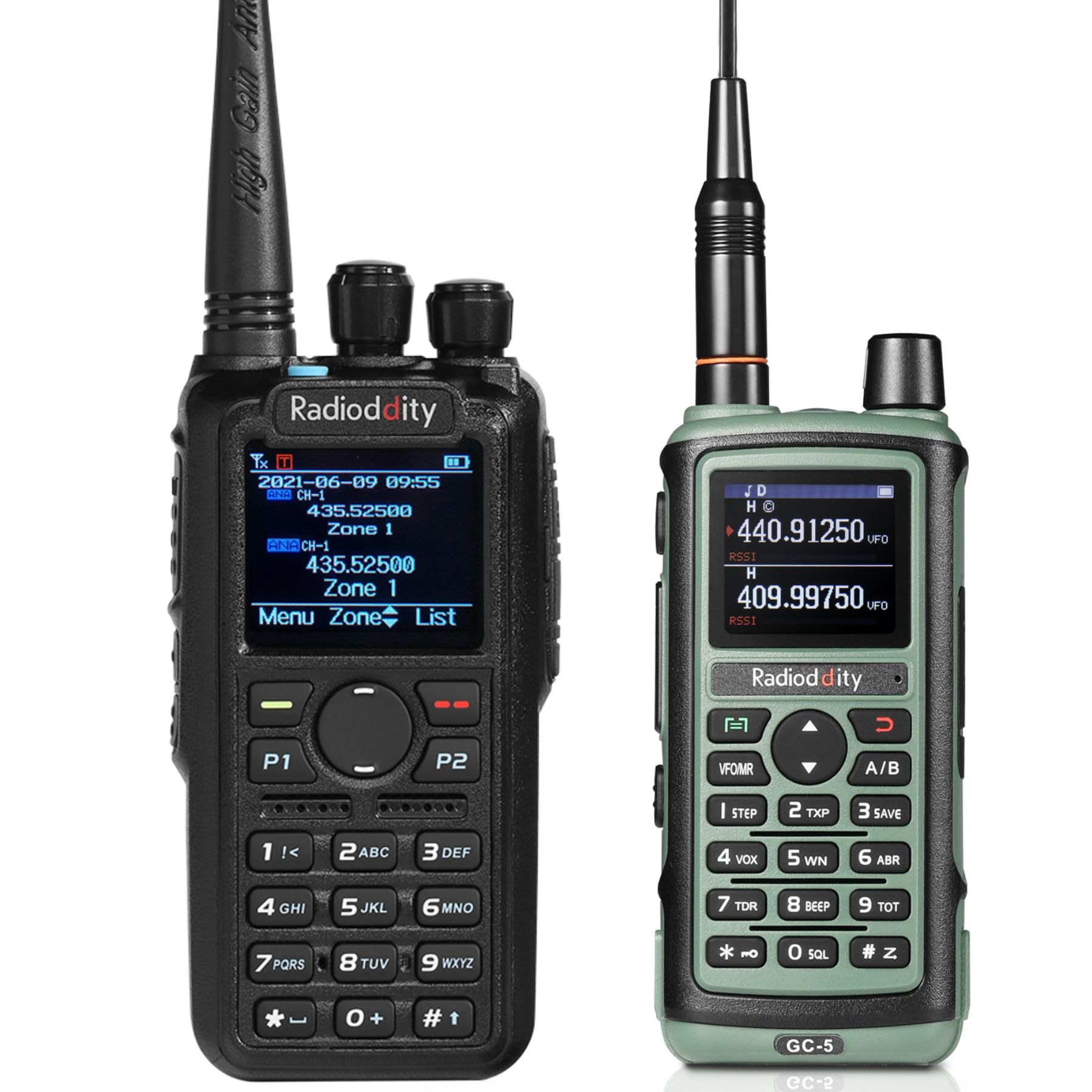 Amazon.com: Radioddity GD-AT10G DMR Handheld Ham Radio 10W Digital ...