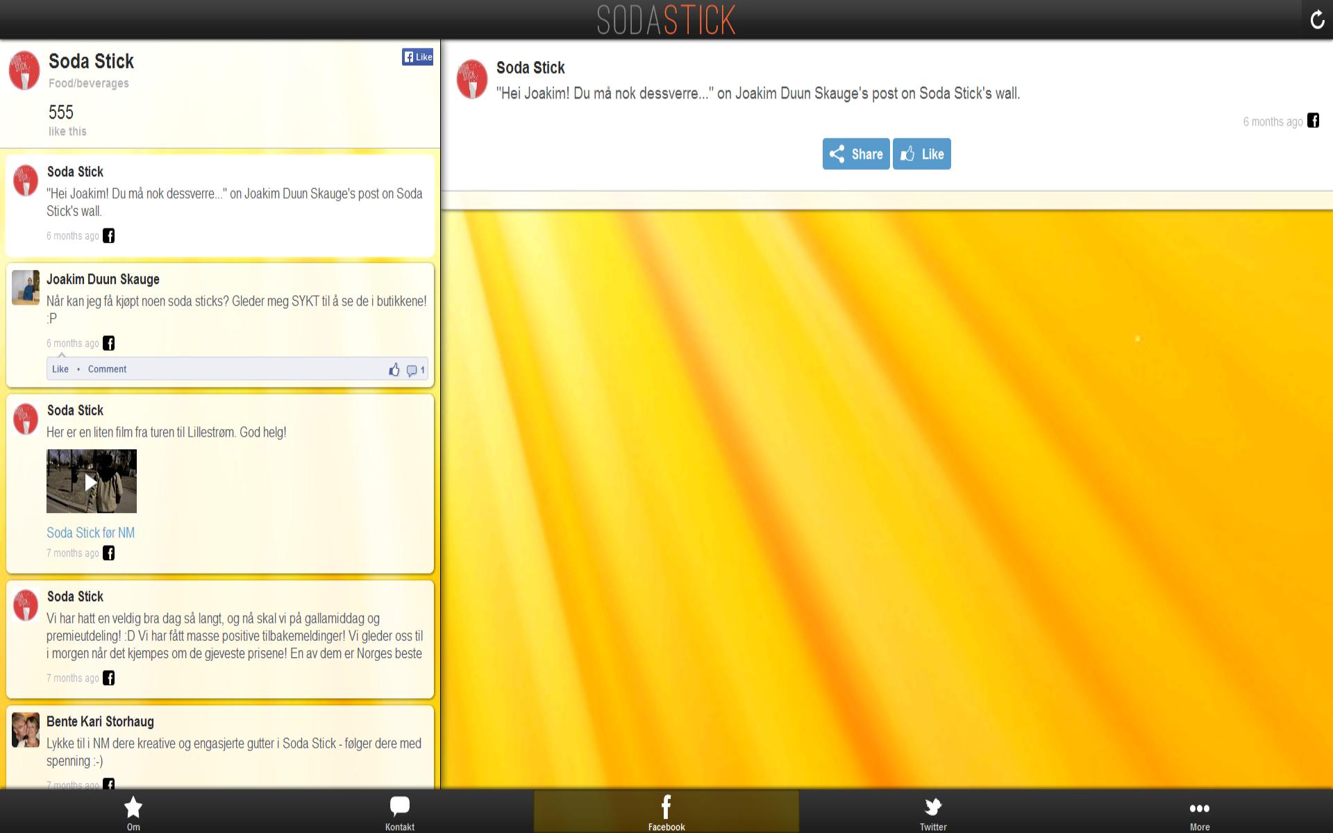 Soda Stick - App on Amazon Appstore