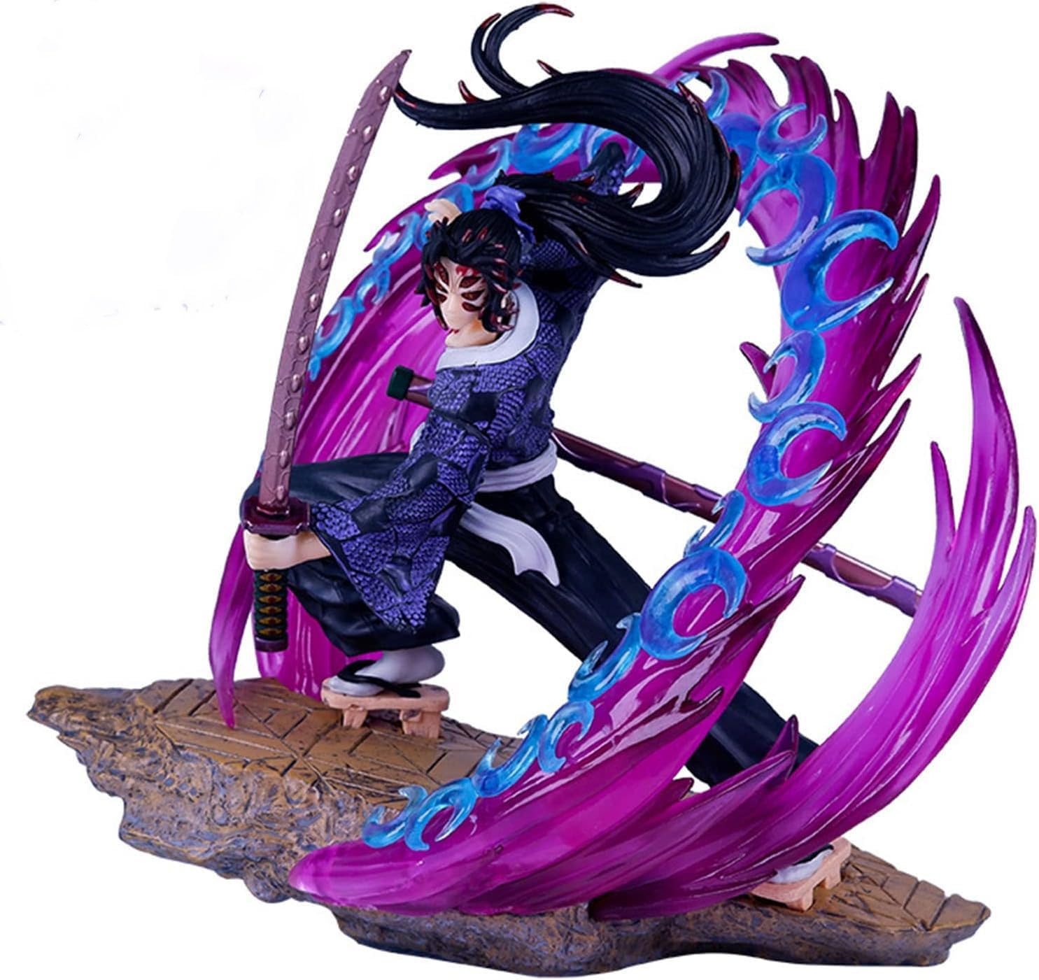 Amazon.com: Anime Figure, Kokushibou/Tsugikuni Yoriichi Figure, Anime ...