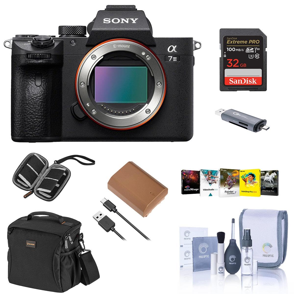 Amazon.com : Sony Alpha a7 III Mirrorless Digital Camera - Bundle with ...