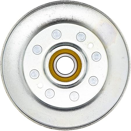 Amazon.com : Phoenix Mfg. 5 Inch Dia 17mm Bore Steel V-Groove Idler ...