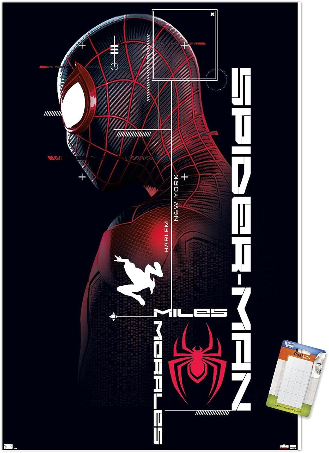 Amazon.com: Trends International Marvel's Spider-Man: Miles Morales ...