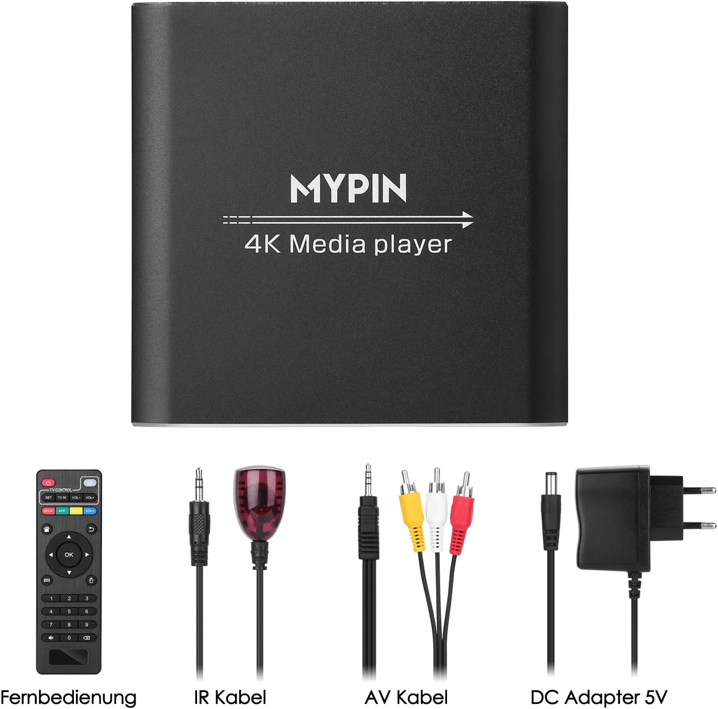 MYPIN 4K Mini HD Media Player User Manual
