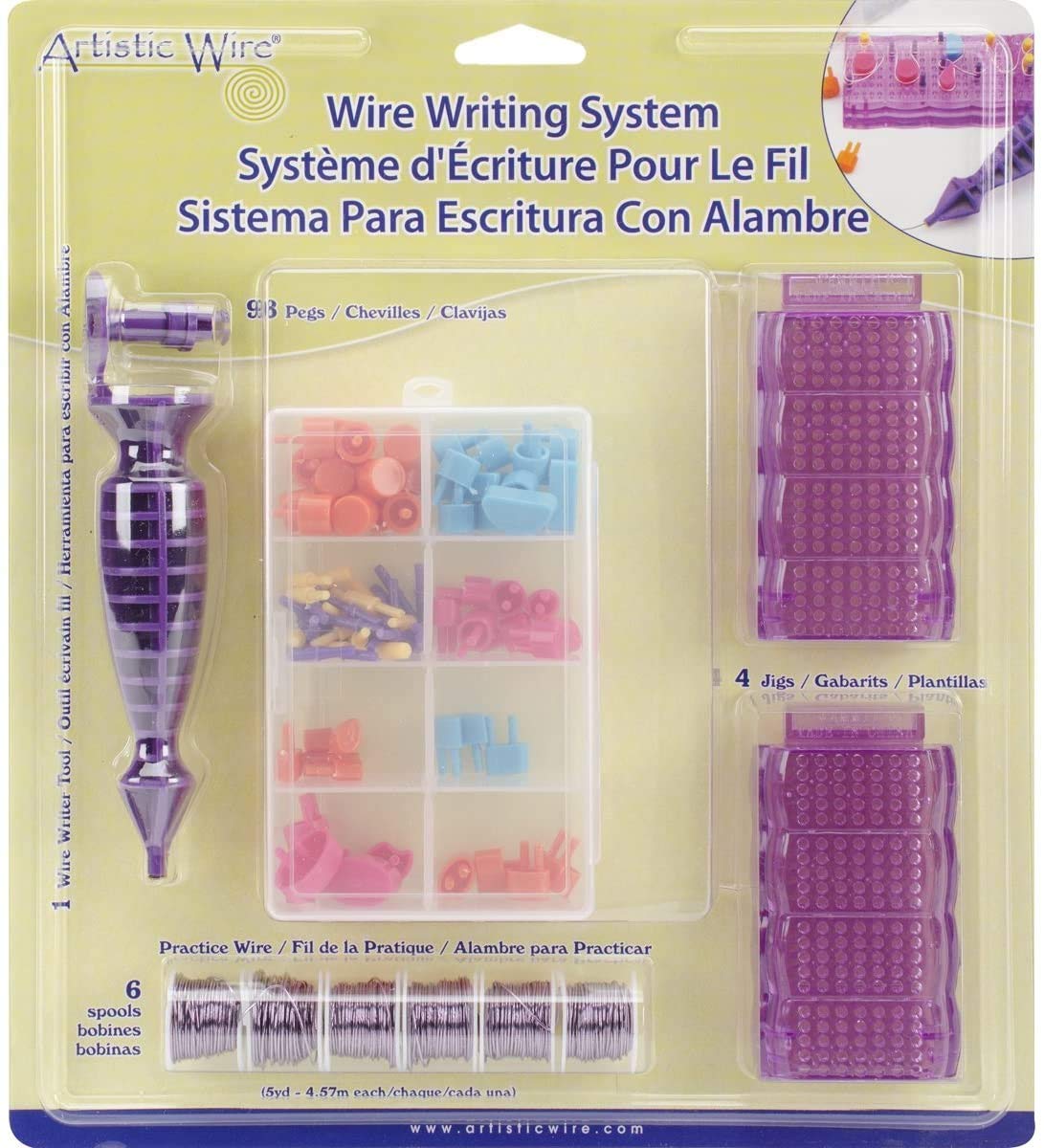 Amazon.com: Beadalon NOM260365 Wire Writing System Kit : Arts, Crafts ...