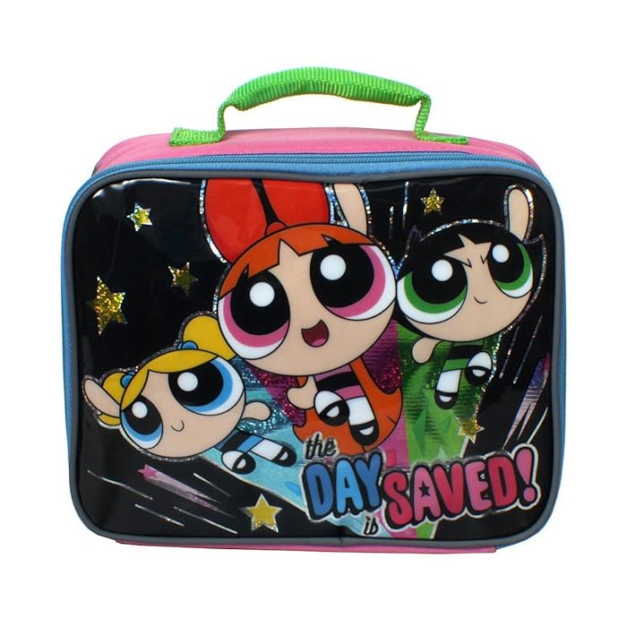 Buy Cartoon Network Powerpuff Girls The Day Saved! Insulated Lunch Box ...