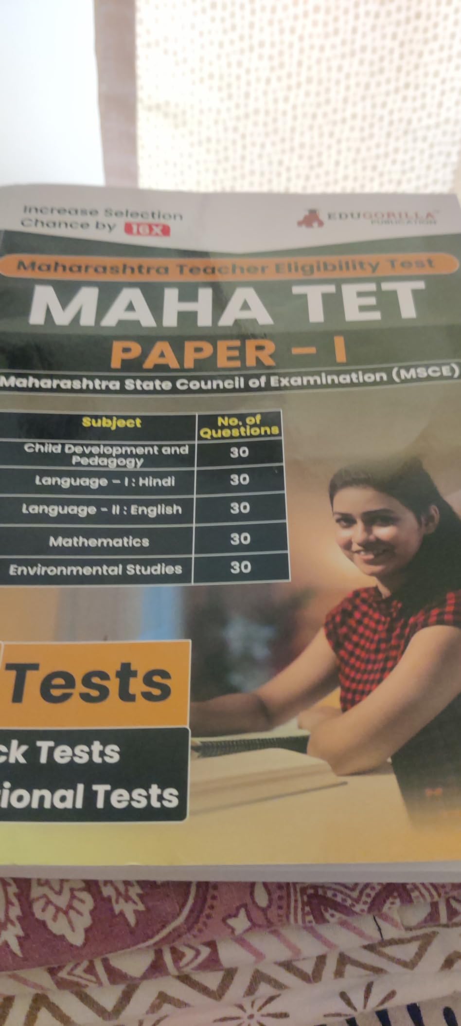 MAHATET Paper I 2024 : Maharashtra Teacher Eligibility Test (English ...