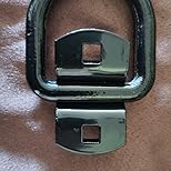 Amazon.com: Eapele 1/2" D Rings Tie Down Anchors,Heavy Duty Steel Breaking Strength 12000 lbs ...