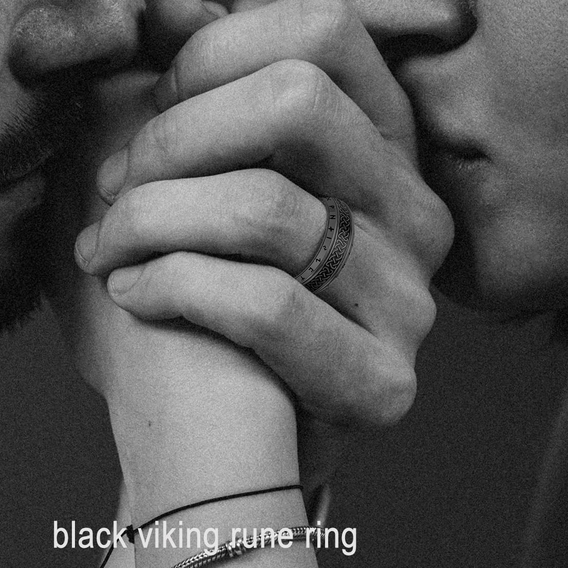 Snapklik.com : 8mm Viking Rings For Men, Unique Classicism Celtic Knot ...