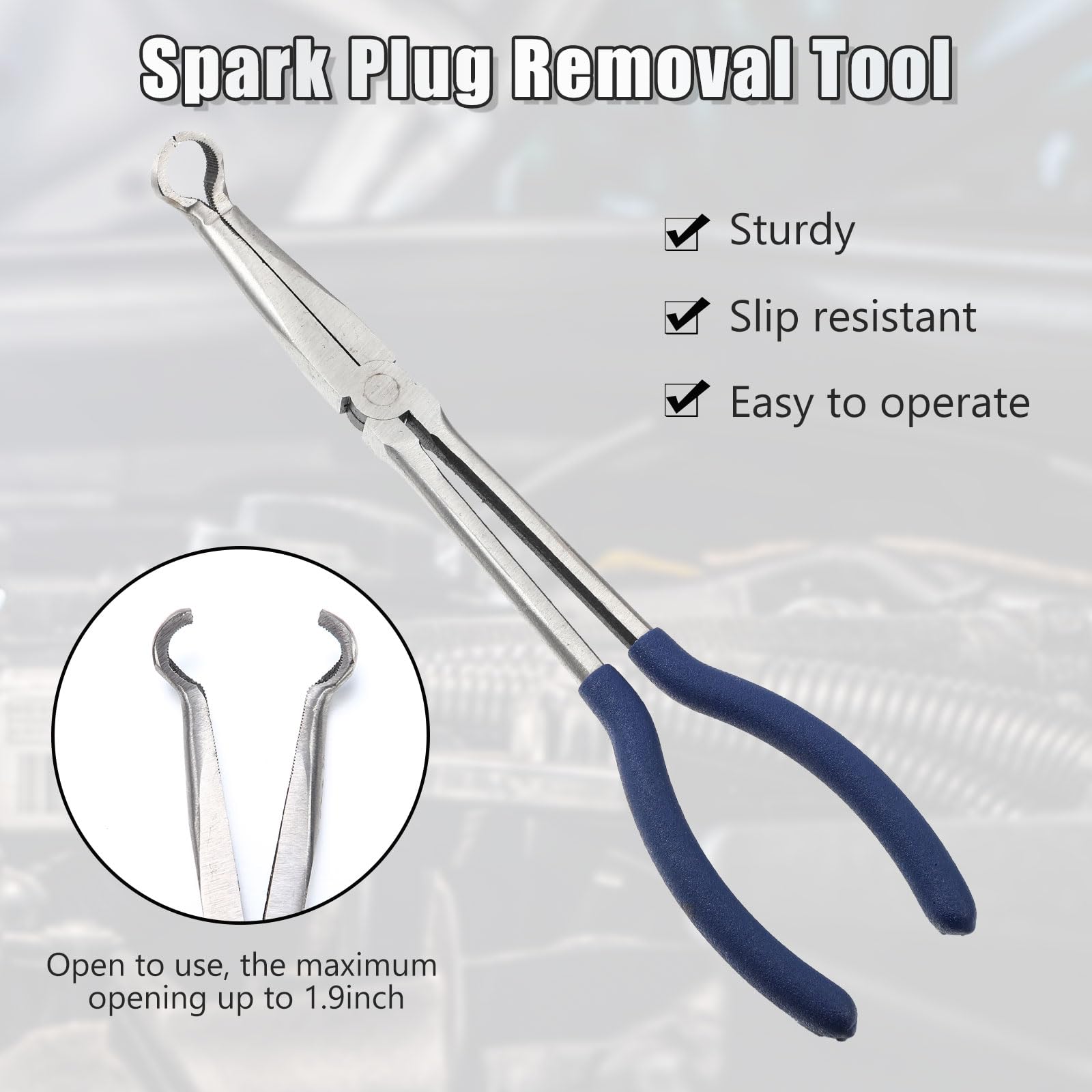 Snapklik.com : Leriton 2 Pack Spark Plug Wire Removal Tool Kit Includes ...
