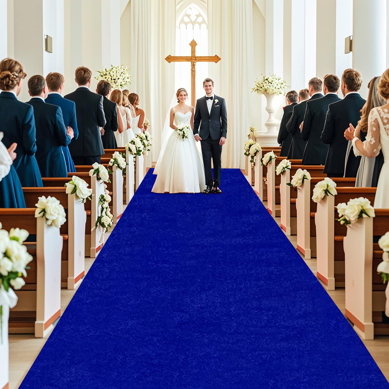 Aisle Runners Wedding Decoration Ideas Amazon.com: ROMANKAS White