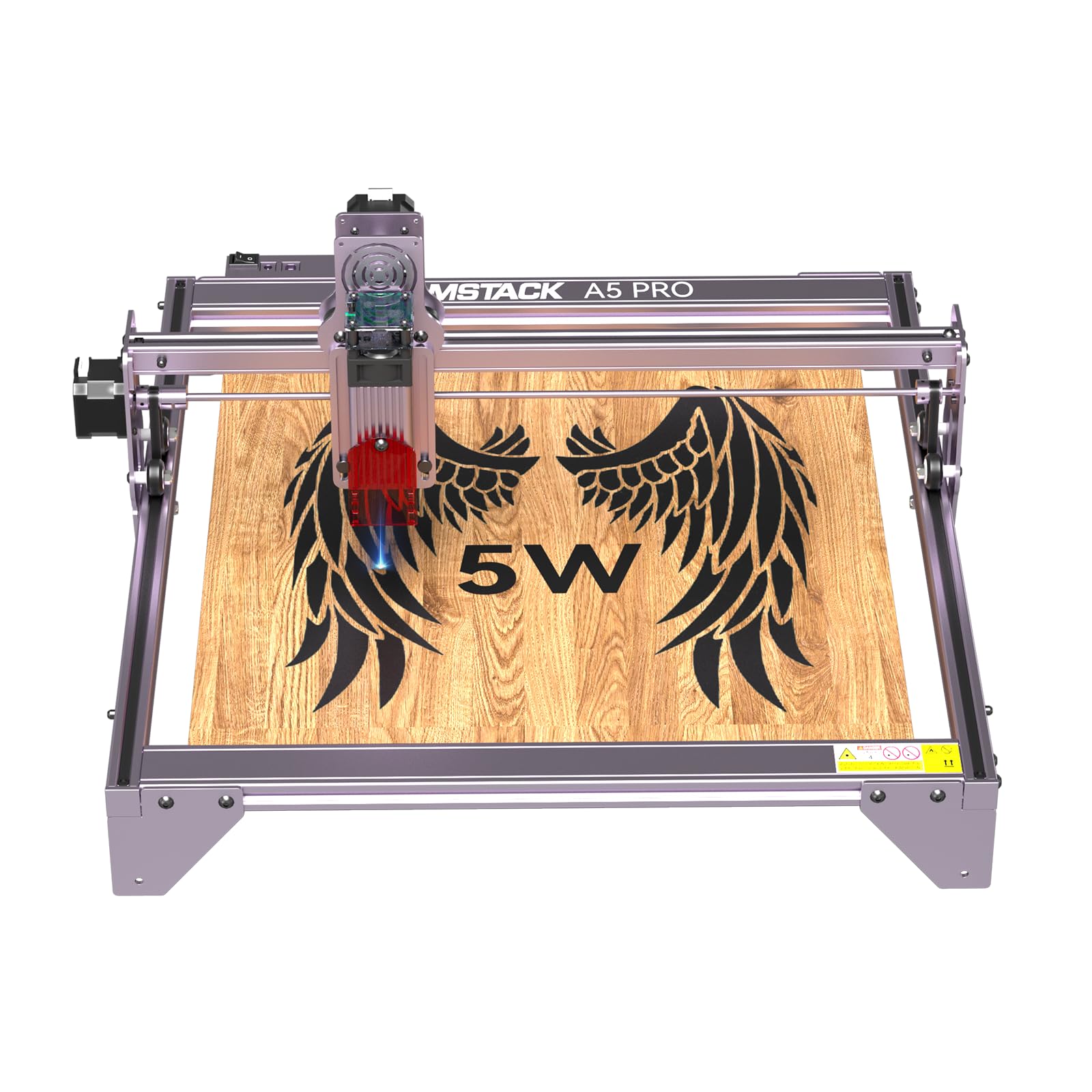 ATOMSTACK A5 PRO Laser Engraving Machine 40W, Compressed Spot CNC Wood ...