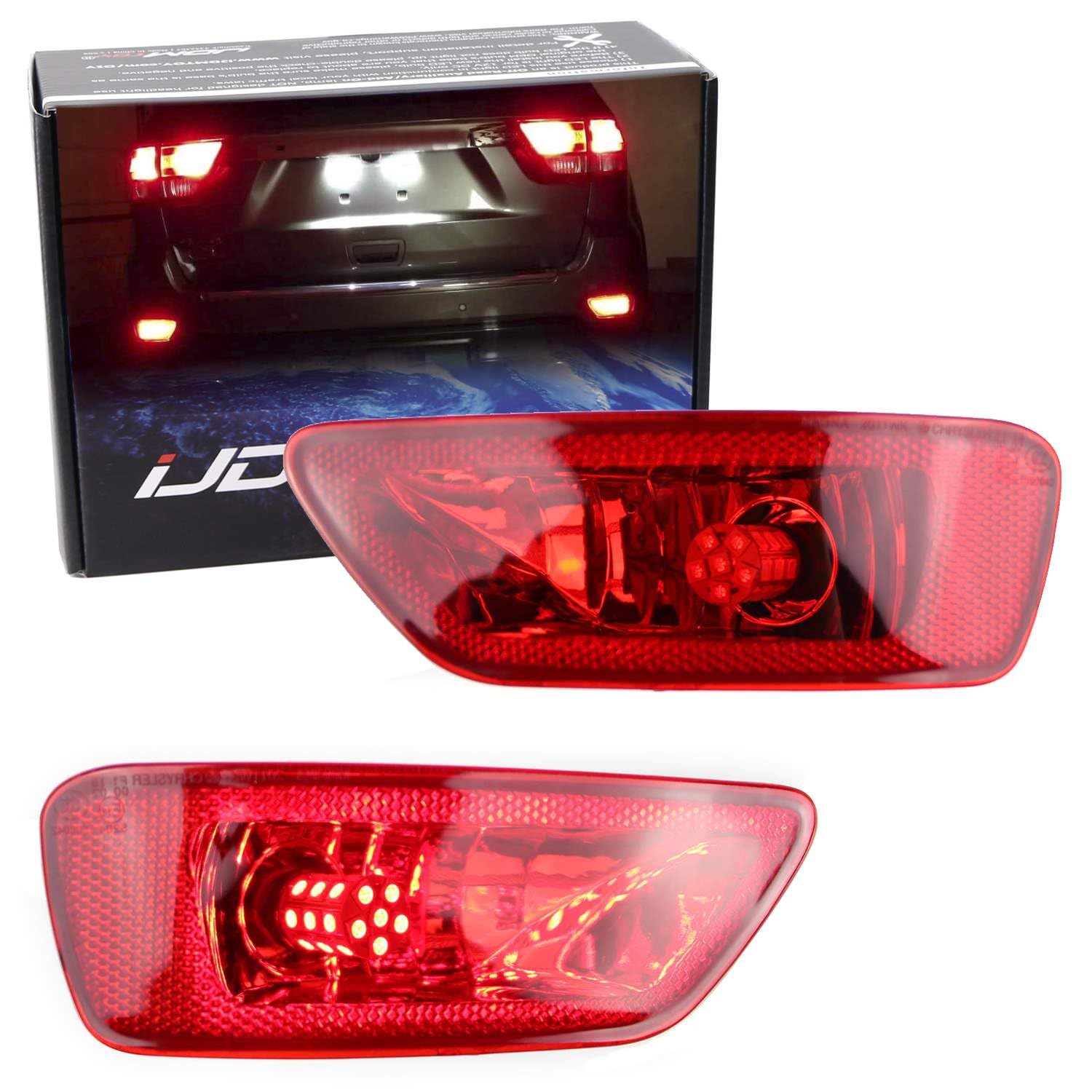 Amazon.com: iJDMTOY Complete LED Rear Fog Light Kit Compatible With ...