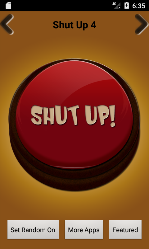 Shut Up Button:Amazon.com:Appstore for Android