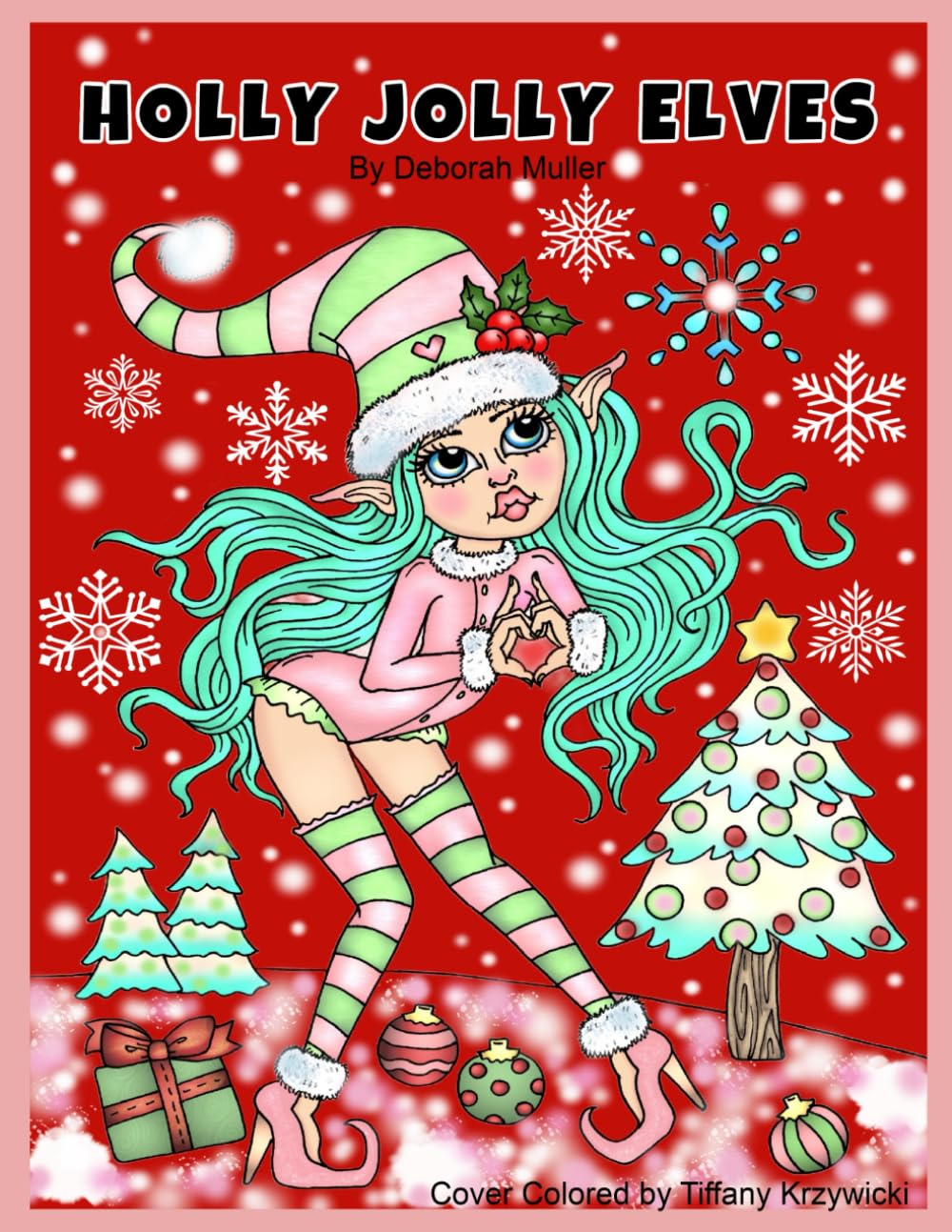 Amazon.com: Holly Jolly Elves: Unlock your creativity and relax with ...