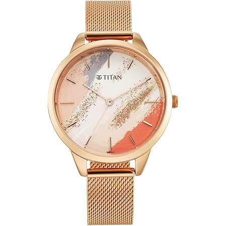 Buy Titan Purple: Glam it Up Analog Brown Dial Women's Watch-2648QM01 ...
