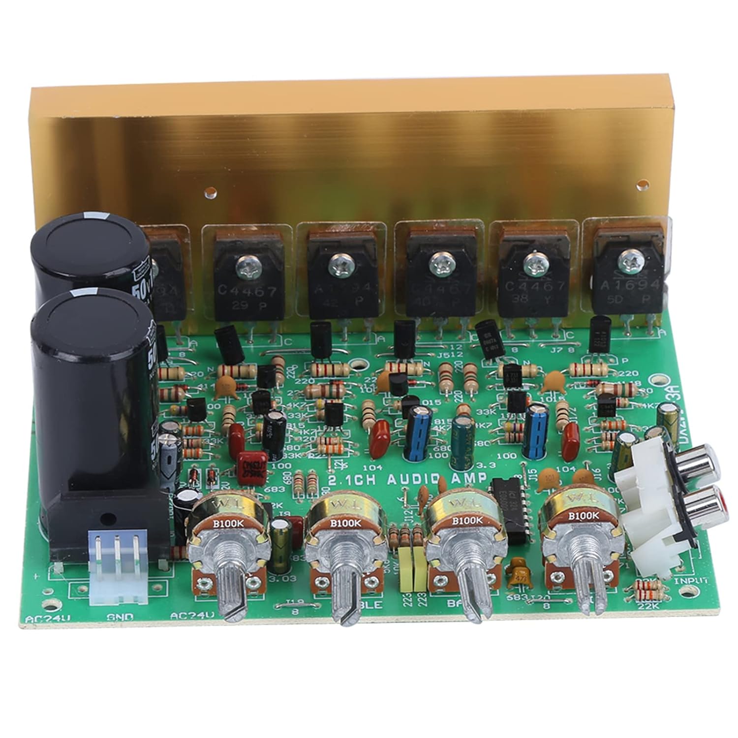 Amazon.com: 2.1 Channel Amplifier Board, Power Amplifier Board 300W ...