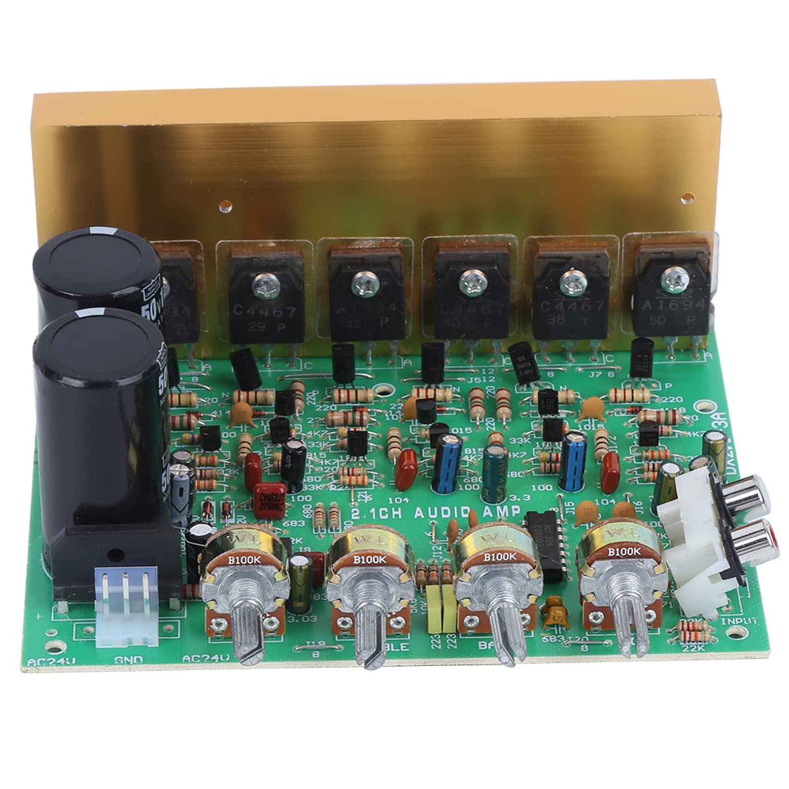 Amazon.com: 2.1 Channel Amplifier Board, Power Amplifier Board 300W ...